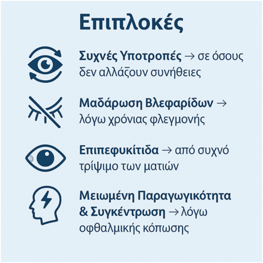 Χαλάζιο & Οθόνες – Πώς το Digital Eye Strain Αυξάνει τον Κίνδυνο ...