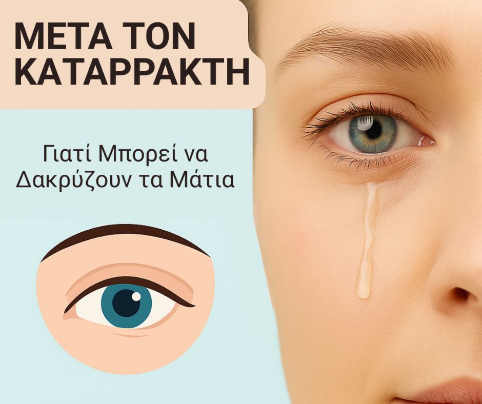 Μετά τον Καταρράκτη – Γιατί Δακρύζουν τα Μάτια & Ο Ρόλος της Υγιεινής ...
